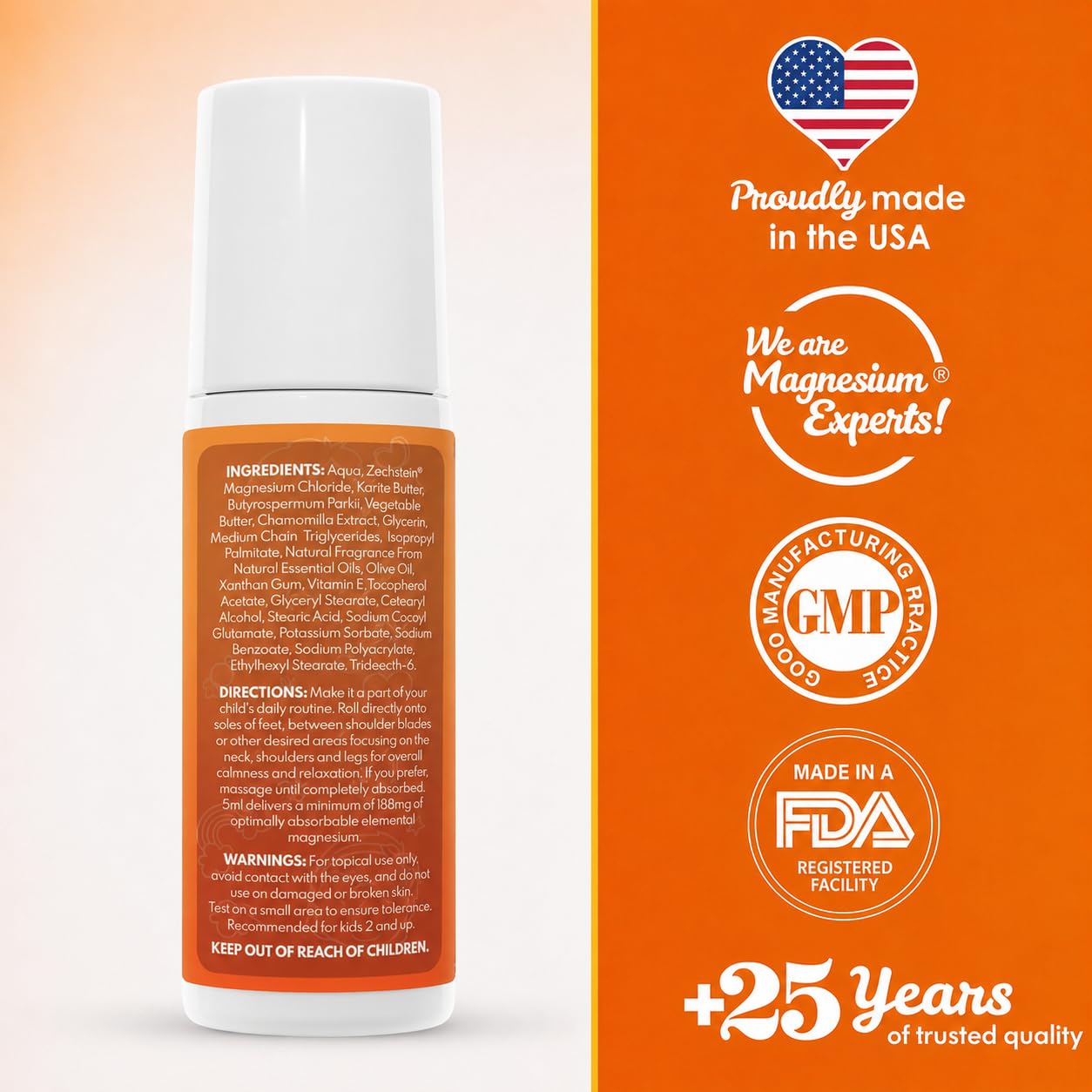 nurturing magnesium cream for kids