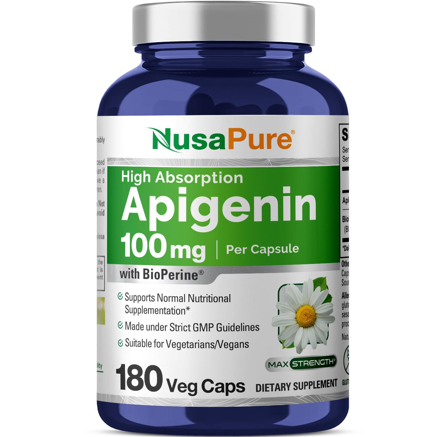 NusaPure Apigenin dietary supplement benefits