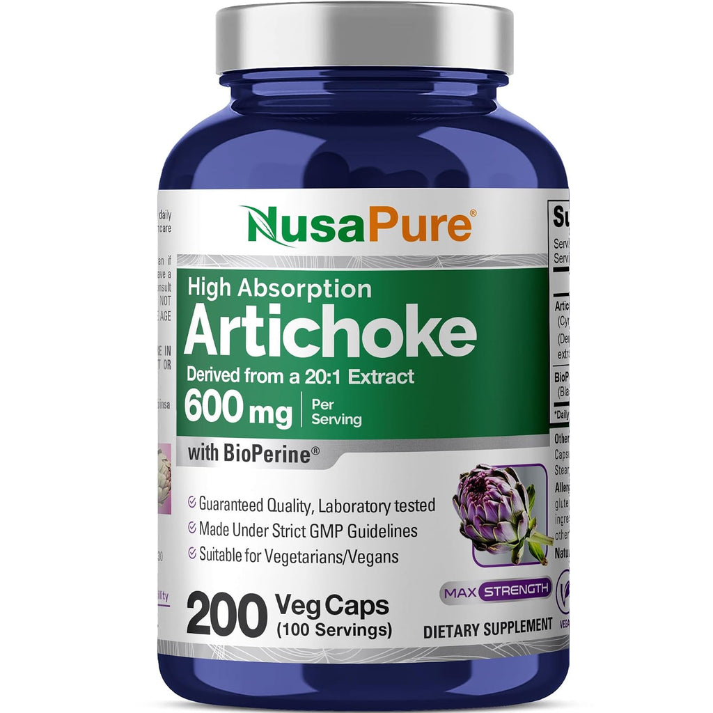 NusaPure artichoke supplement for digestion