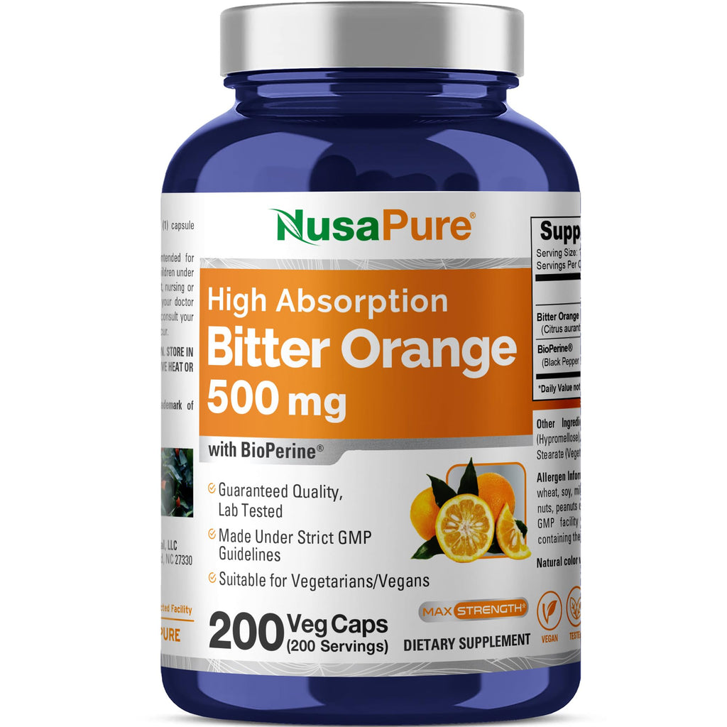 NusaPure Bitter Orange vegan capsules