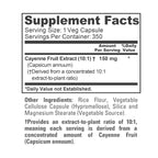 NusaPure cayenne herbal capsules