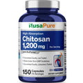 NusaPure Chitosan dietary supplement capsules