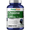 NusaPure Choline Bitartrate capsules