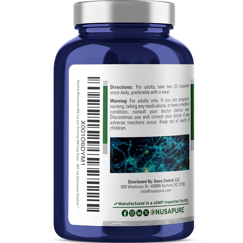 NusaPure Choline for brain health