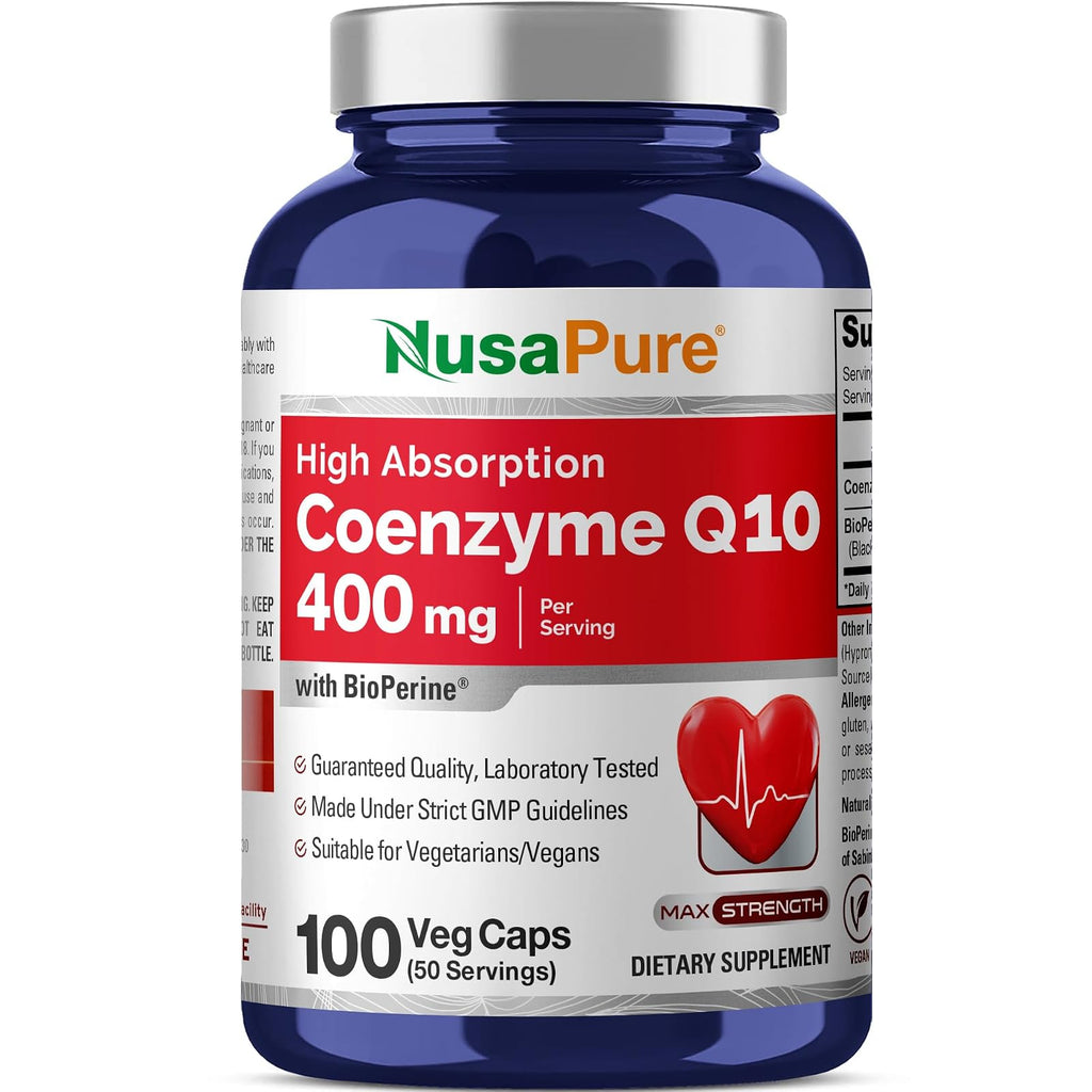 NusaPure CoQ10 400 mg capsules