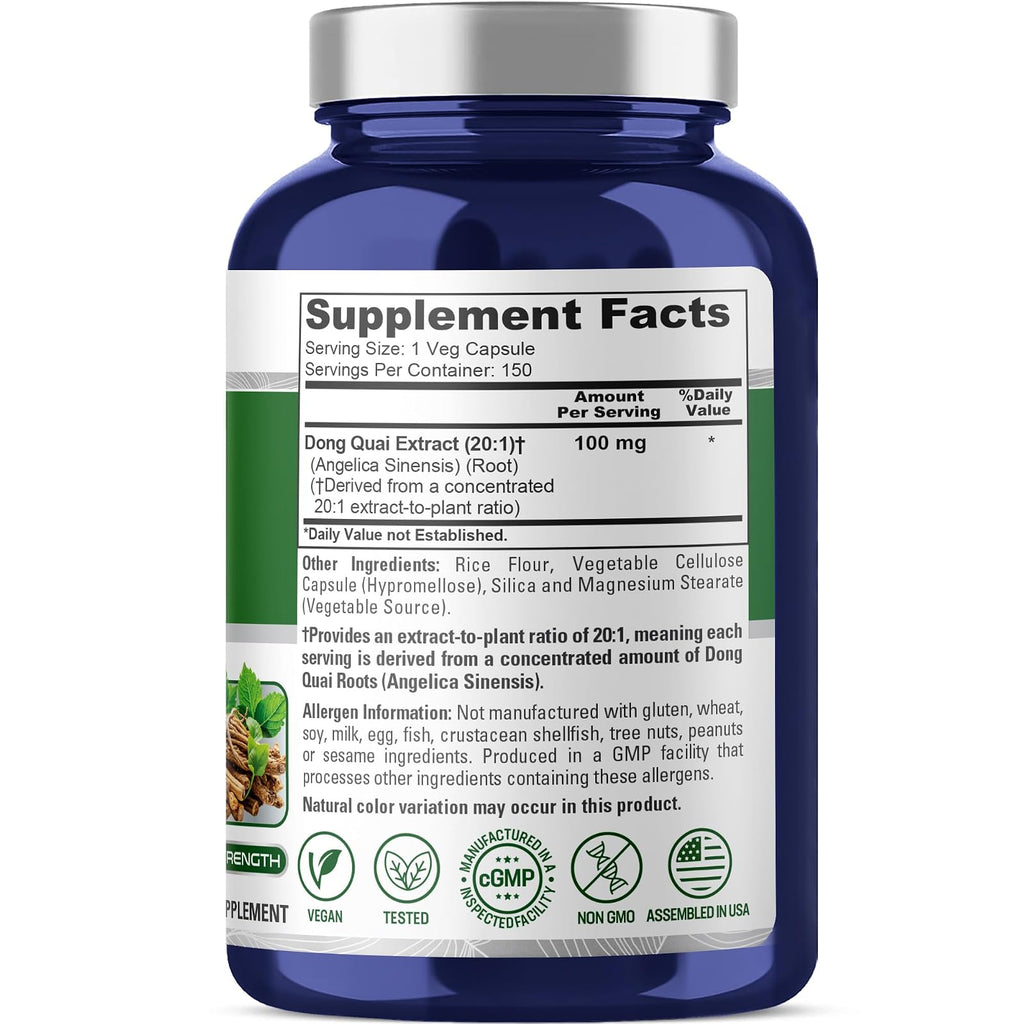 NusaPure Dong Quai herbal supplement benefits