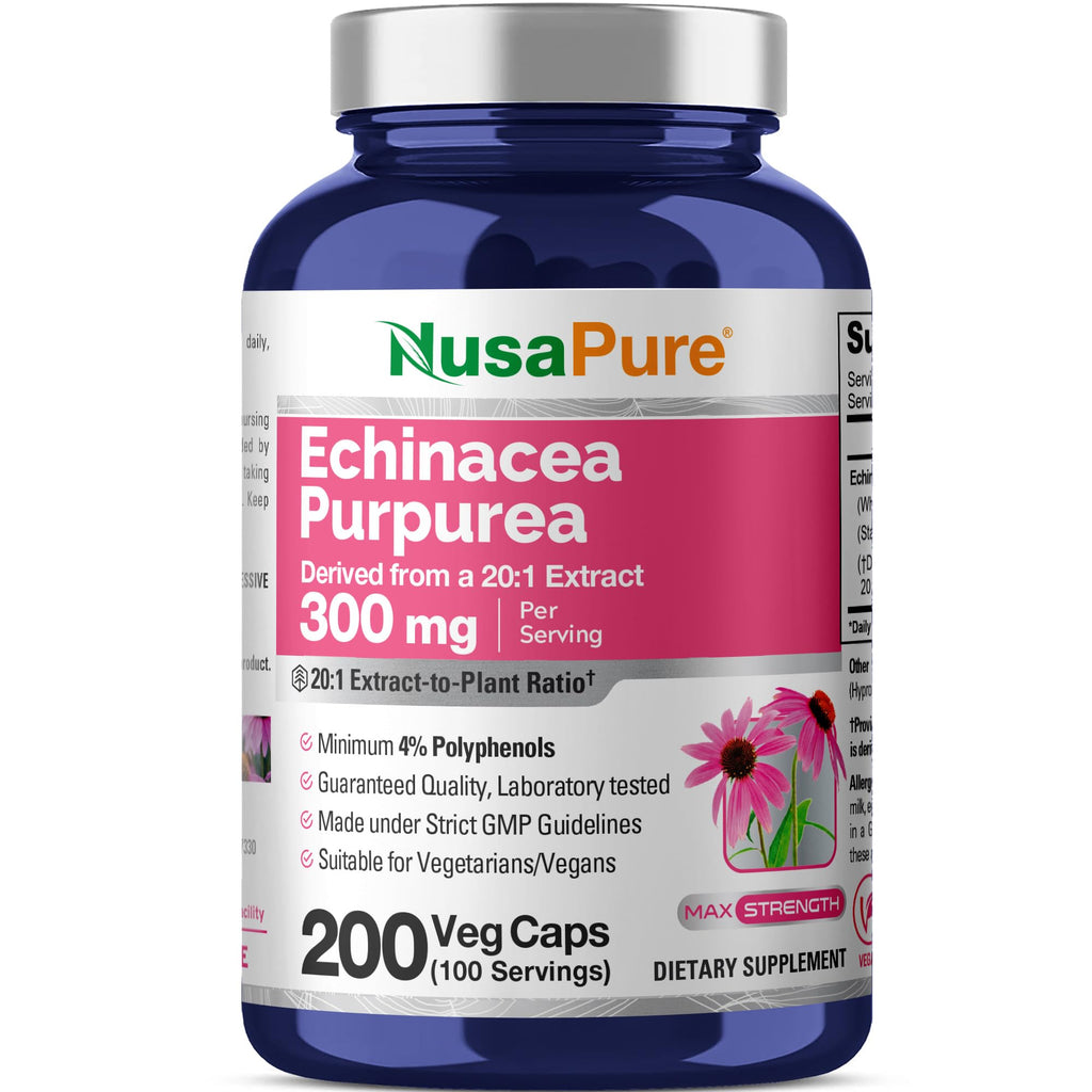 NusaPure echinacea capsules for immunity