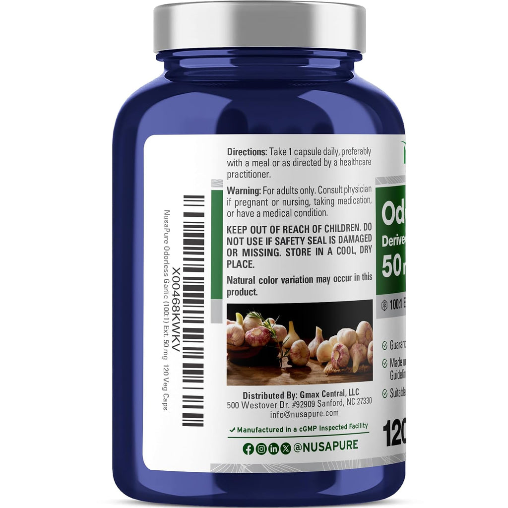 NusaPure garlic supplement for immunity