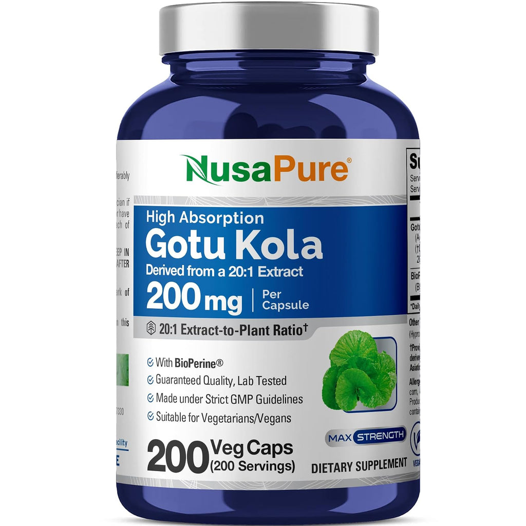 NusaPure Gotu Kola herbal supplement