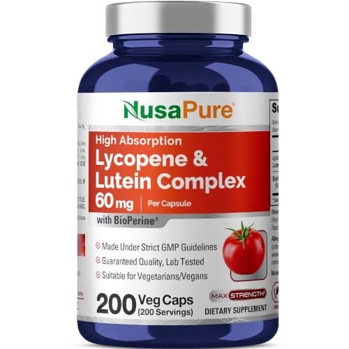 NusaPure Lycopene & Lutein capsules