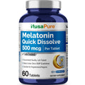 NusaPure melatonin quick dissolve tablets
