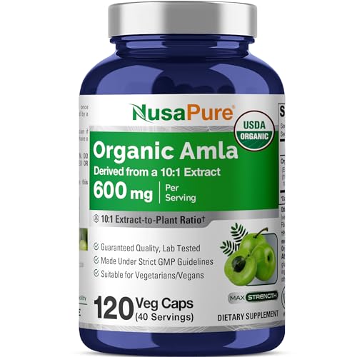 NusaPure organic amla capsules benefits