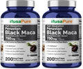 NusaPure Peruvian Black Maca capsules