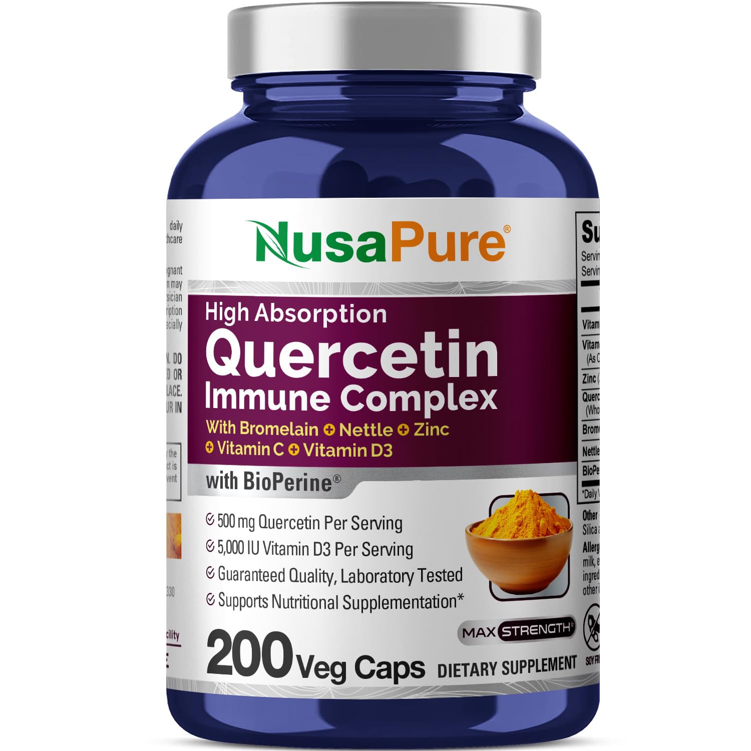 NusaPure Quercetin Complex capsules