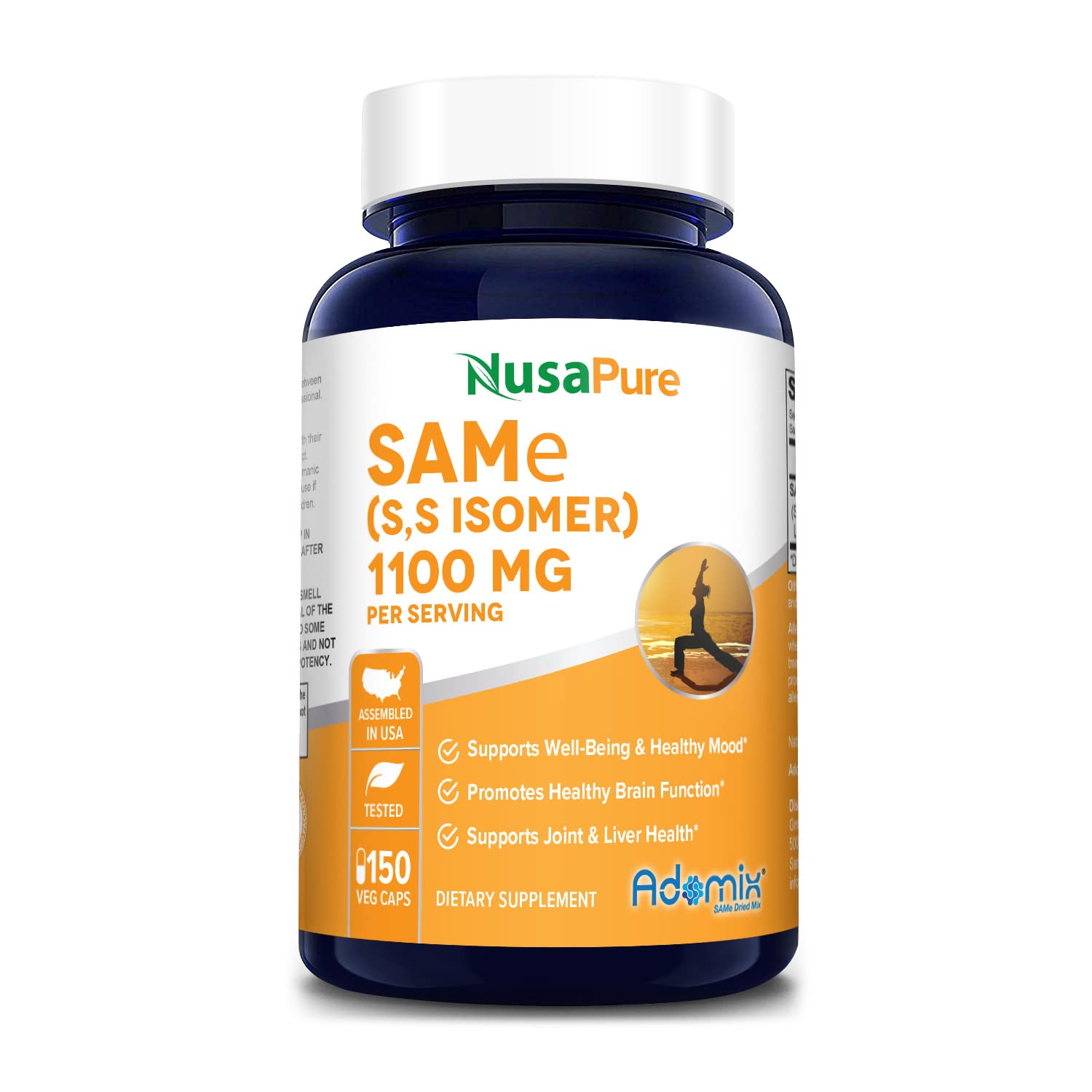 NusaPure SAM-e extra strength capsules