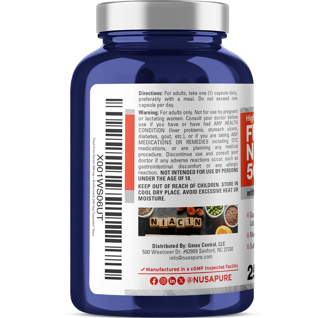NusaPure vitamin B3 for energy