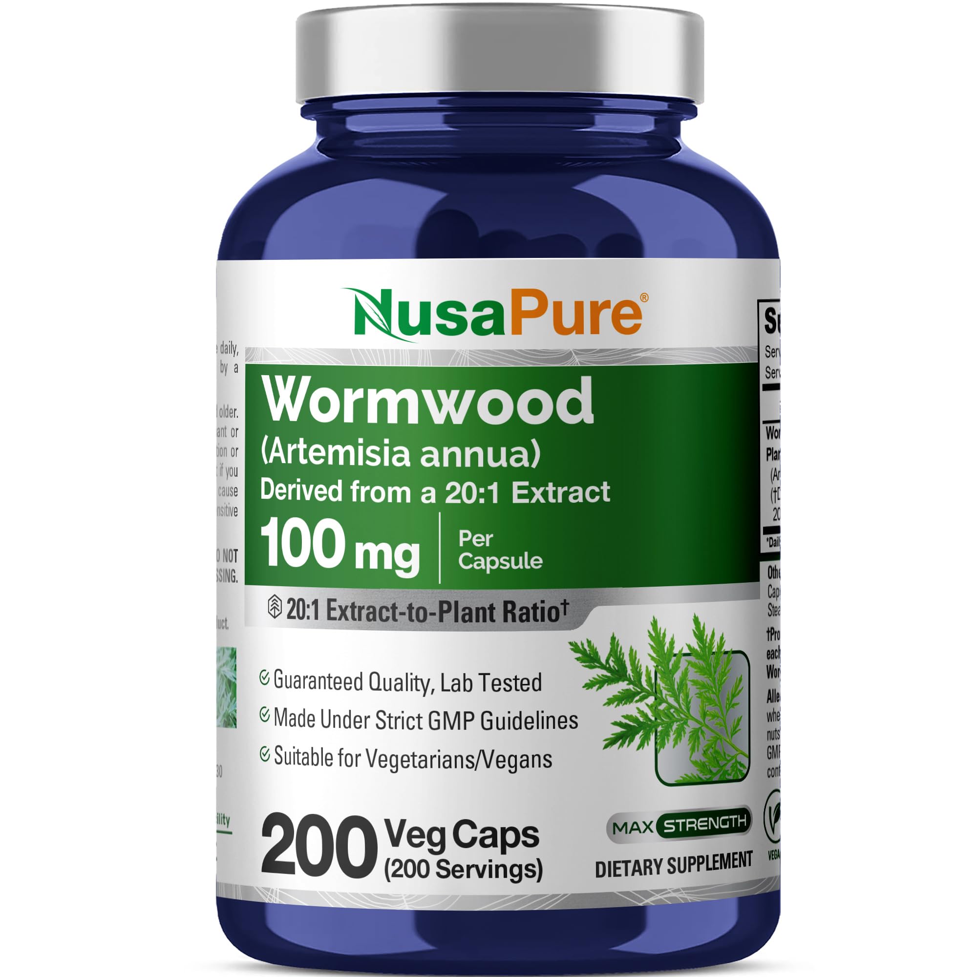 NusaPure Wormwood herbal supplement benefits