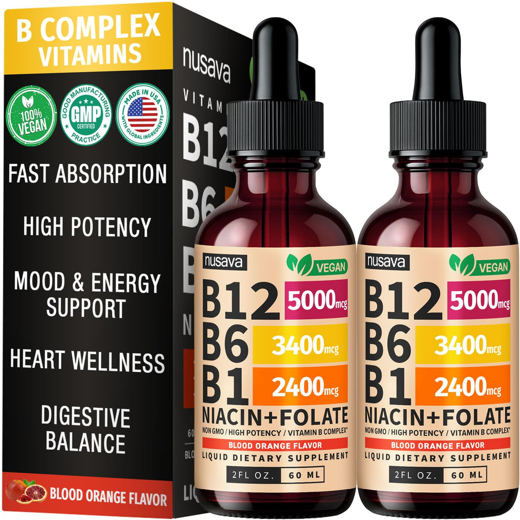 NUSAVA vitamin B12 liquid drops