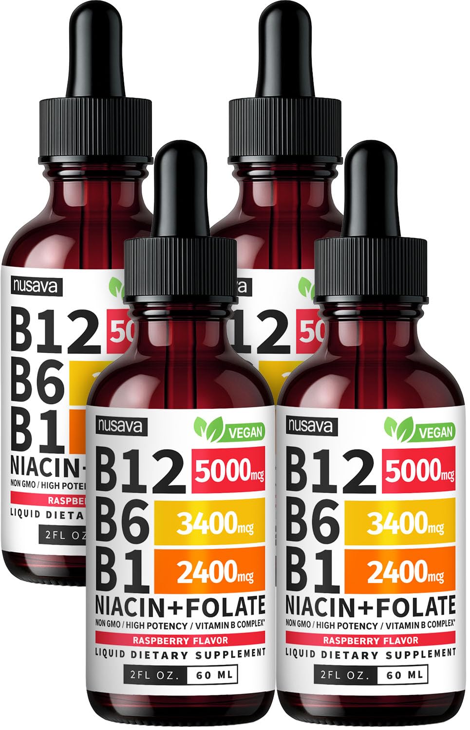 NUSAVA vitamin B12 liquid drops
