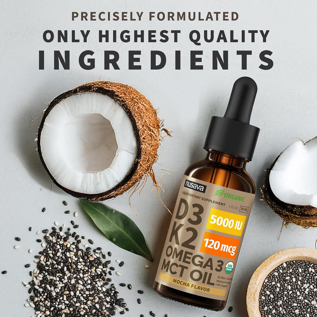 NUSAVA vitamin D drops for daily wellness