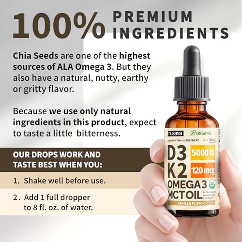 NUSAVA vitamin D drops for kids
