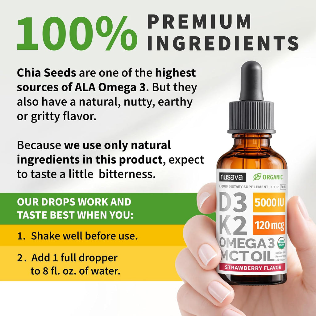 Nusava vitamin D3 for immune support