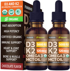 NUSAVA vitamin D3 K2 drops