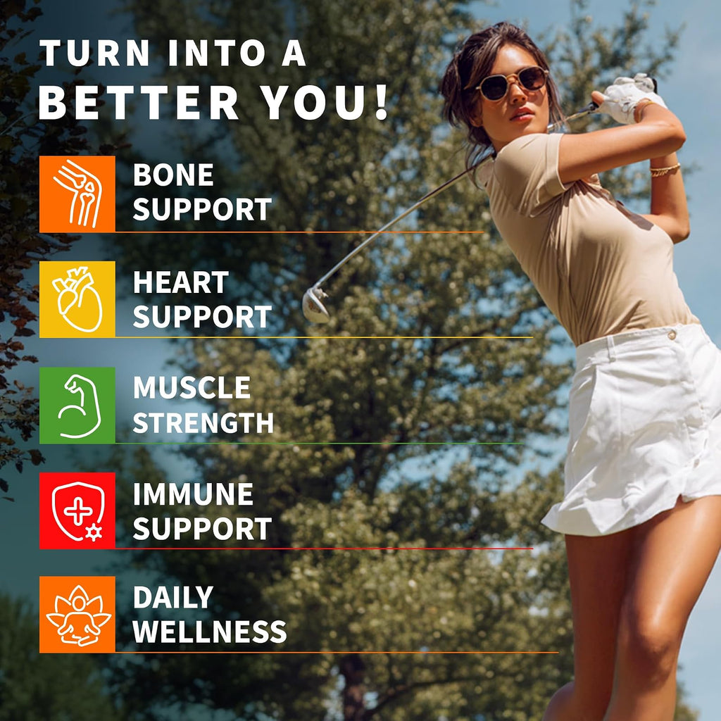 NUSAVA Vitamin D3 K2 for bone health