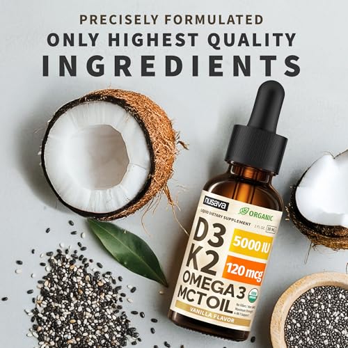 NUSAVA vitamin D3 K2 for healthy bones