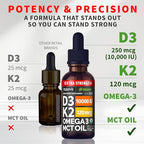 NUSAVA vitamin D3 K2 for immunity