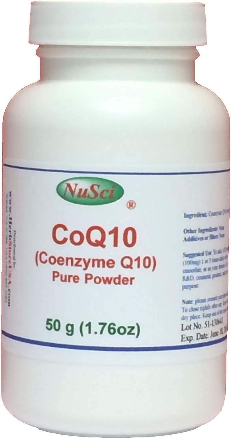 NuSci CoQ10 pure powder supplement