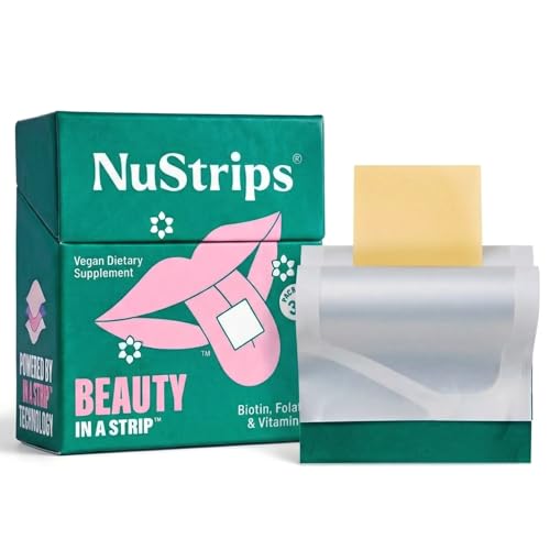 NuStrips biotin beauty strips