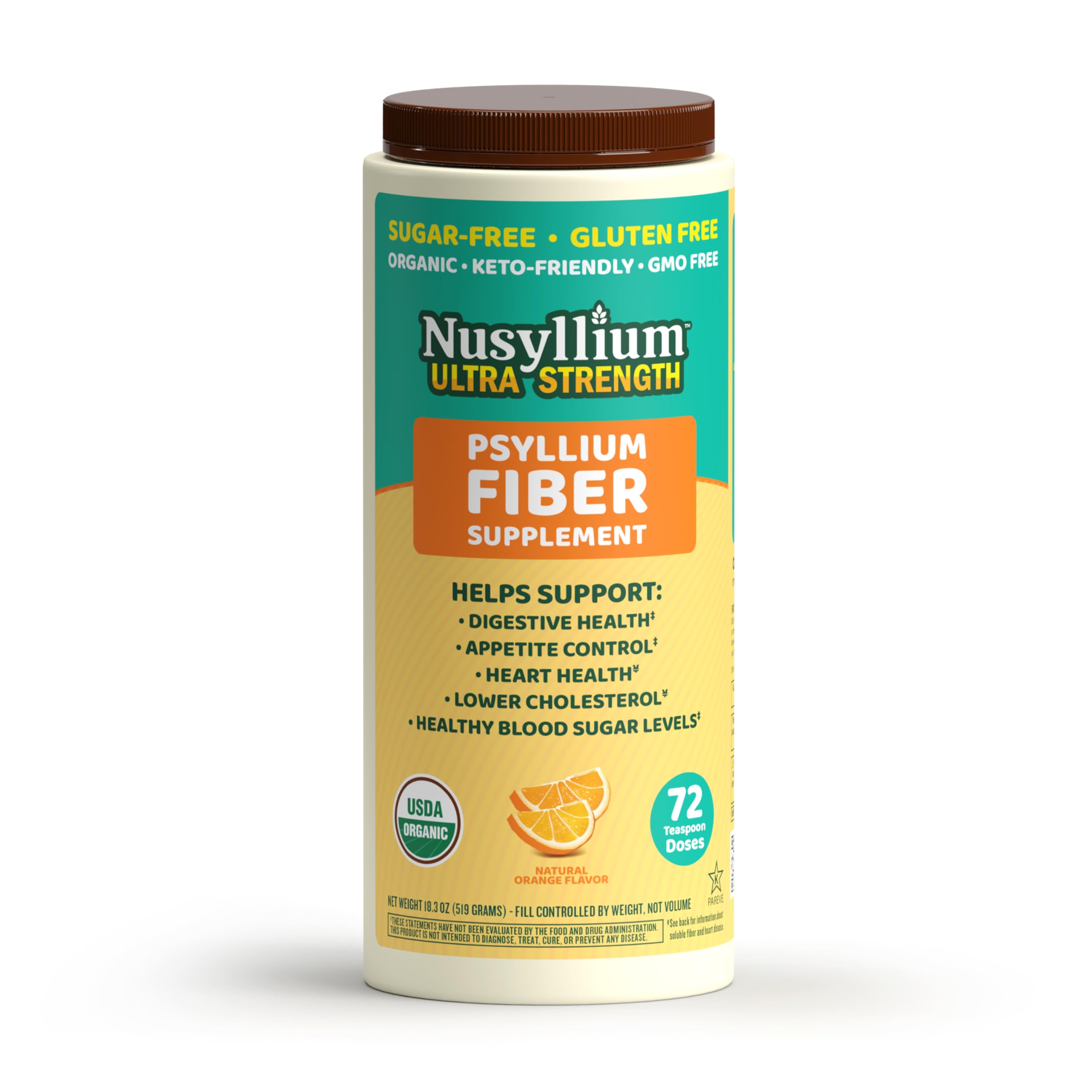 NuSyllium dietary fibers for digestion