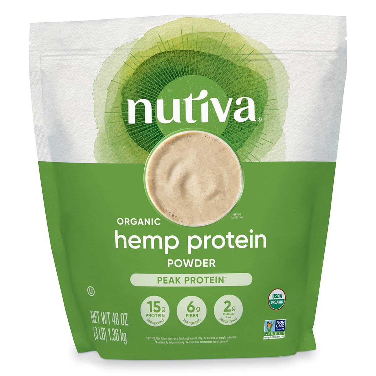 Nutiva organic hemp seed protein powder
