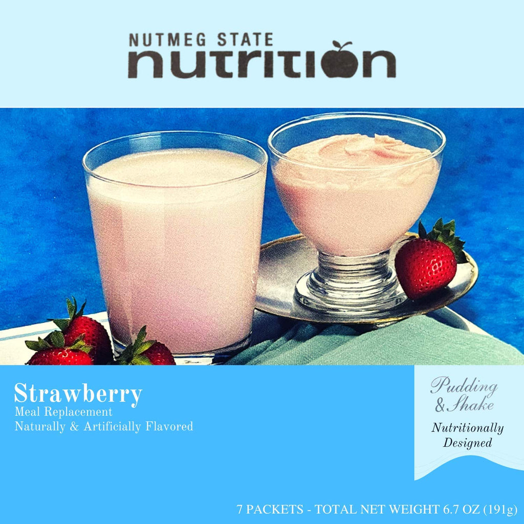 Nutmeg State Nutrition strawberry pudding shake