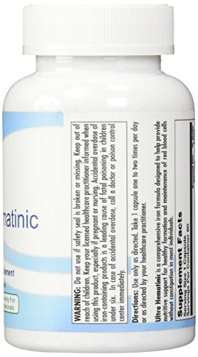 Nutra BioGenesis iron capsules for vitality