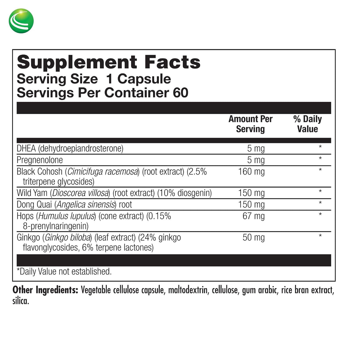 Nutra BioGenesis menopause formula benefits