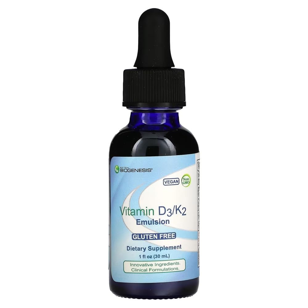 Nutra Biogenesis vitamin D3 K2 emulsion