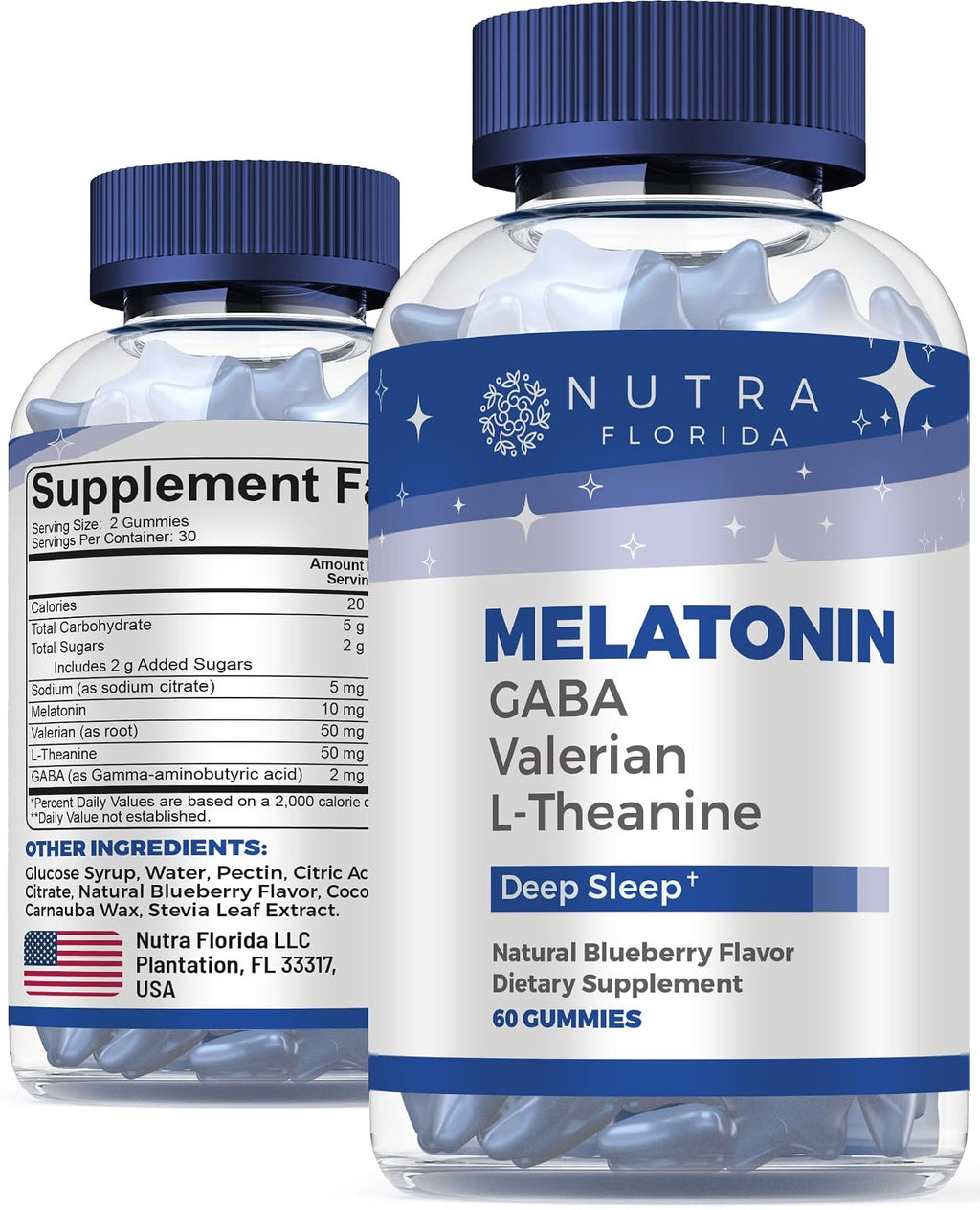 Nutra Florida melatonin gummies for sleep