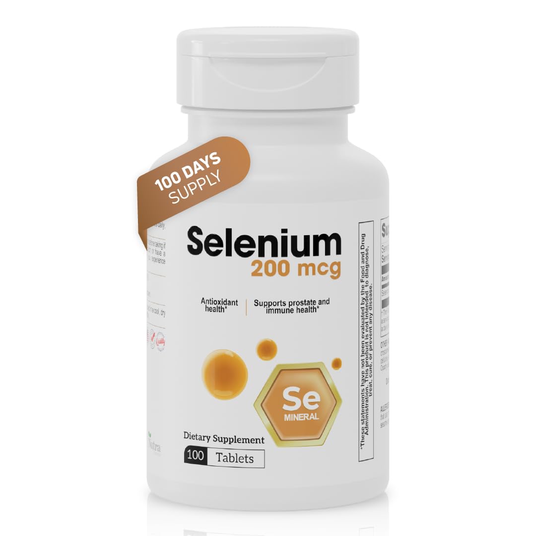 Nutra Nutrition Selenium 200 mcg capsules
