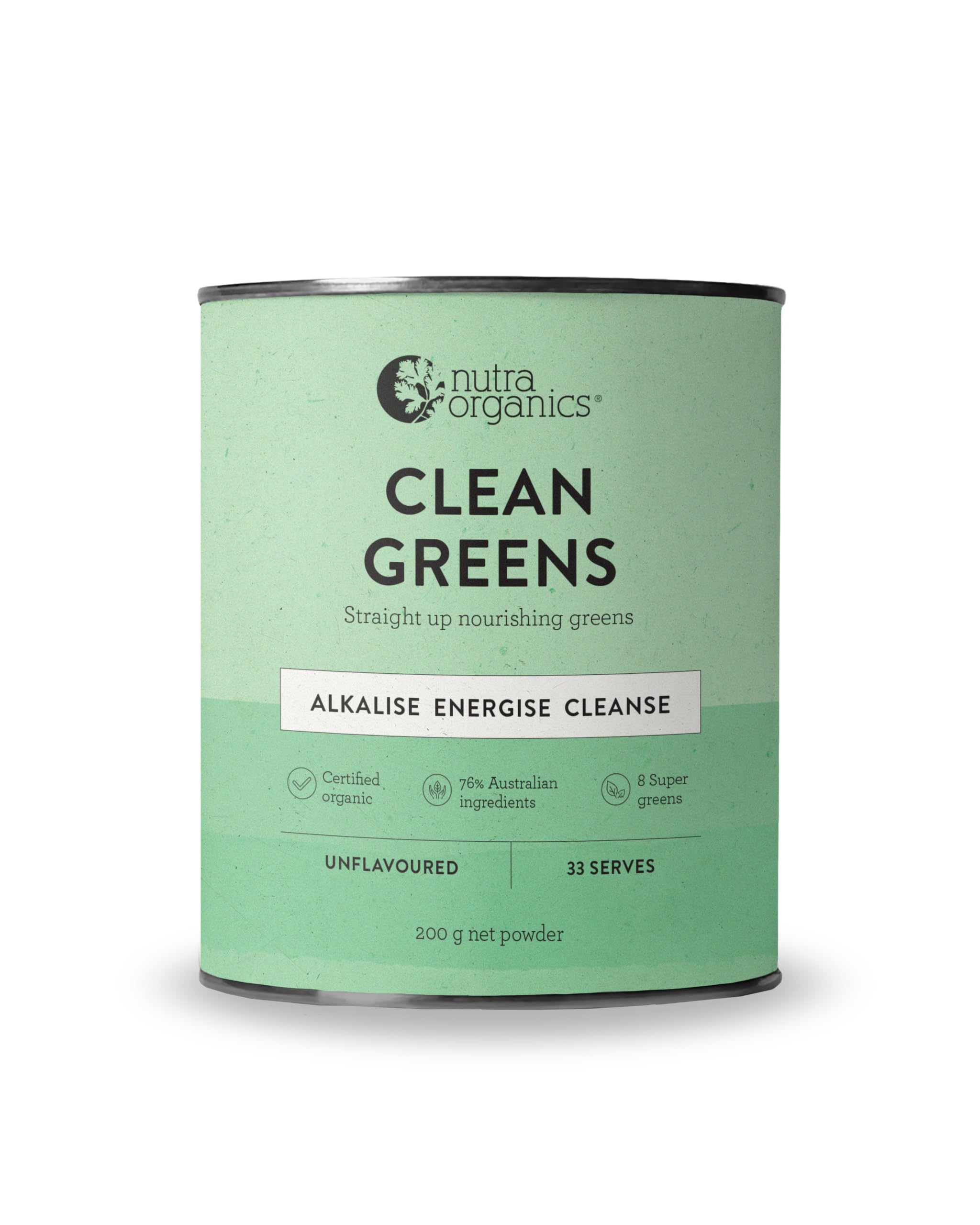 Nutra Organics Clean Greens blend