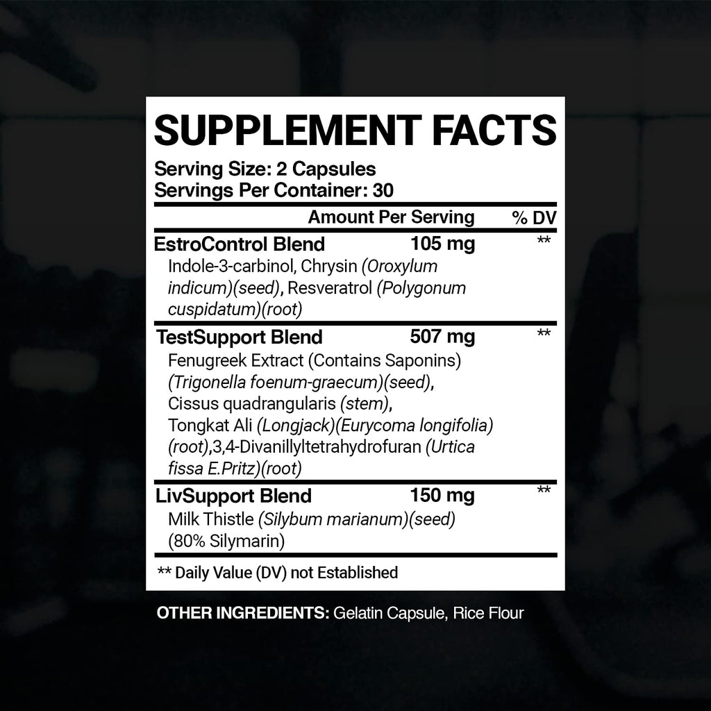Nutra Simple testosterone booster capsules