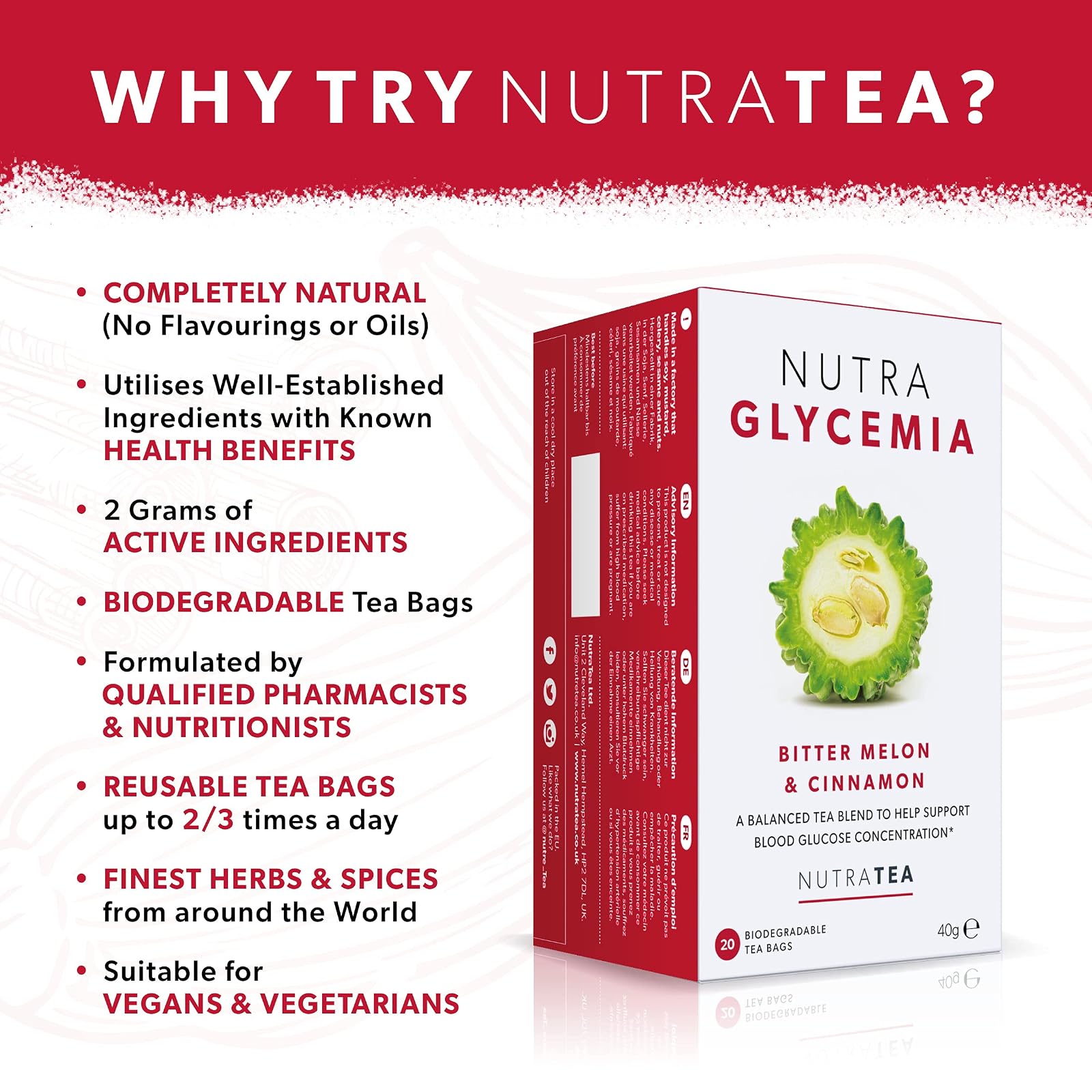 Nutra Tea Bitter Melon detox drink