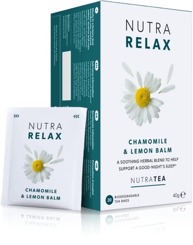 Nutra Tea calming herbal tea bags