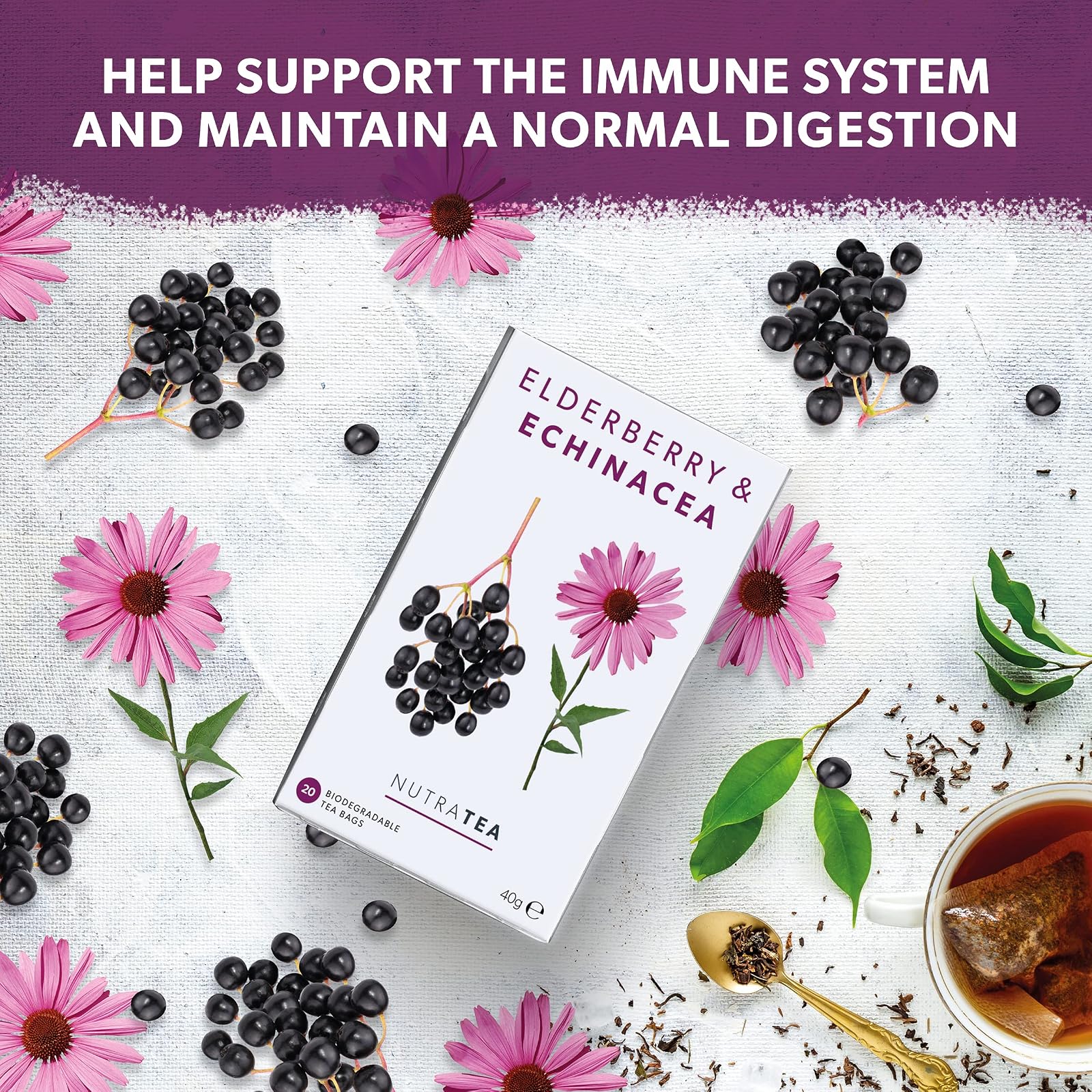 Nutra Tea echinacea herbal infusion