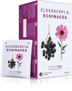 Nutra Tea elderberry herbal tea bags