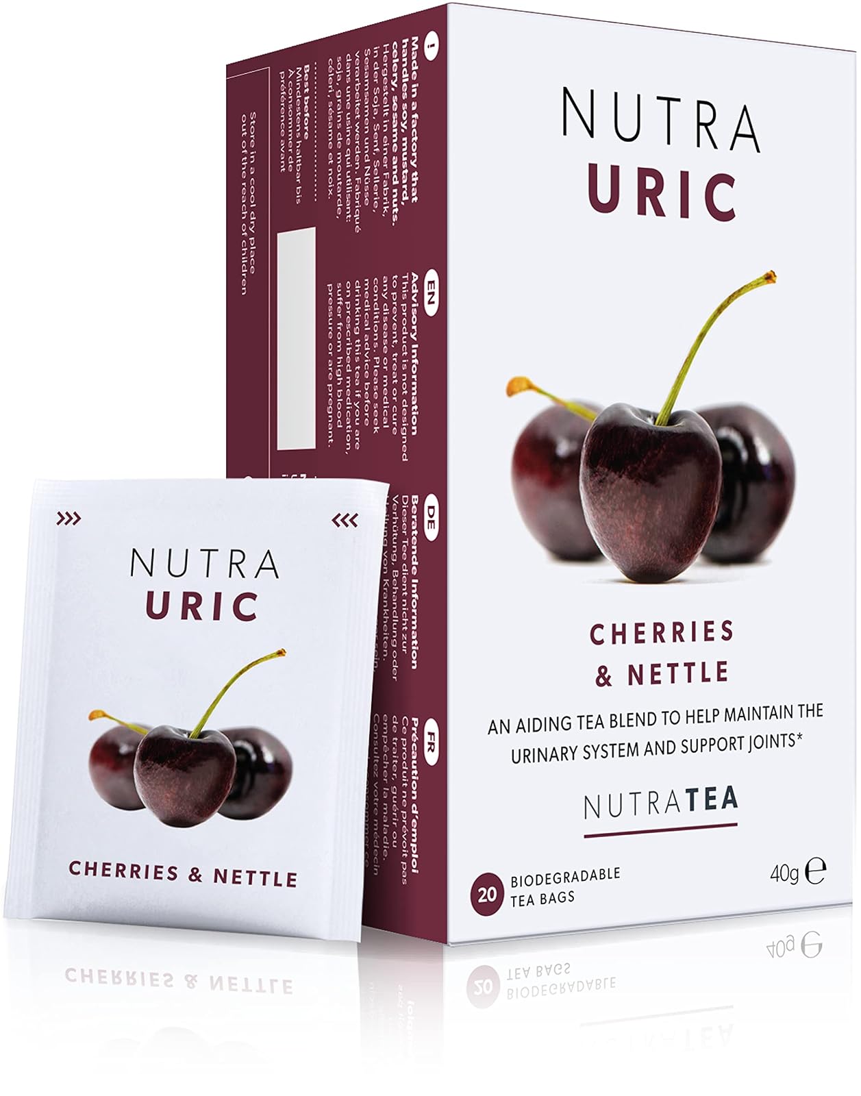 Nutra Tea herbal detox tea bags