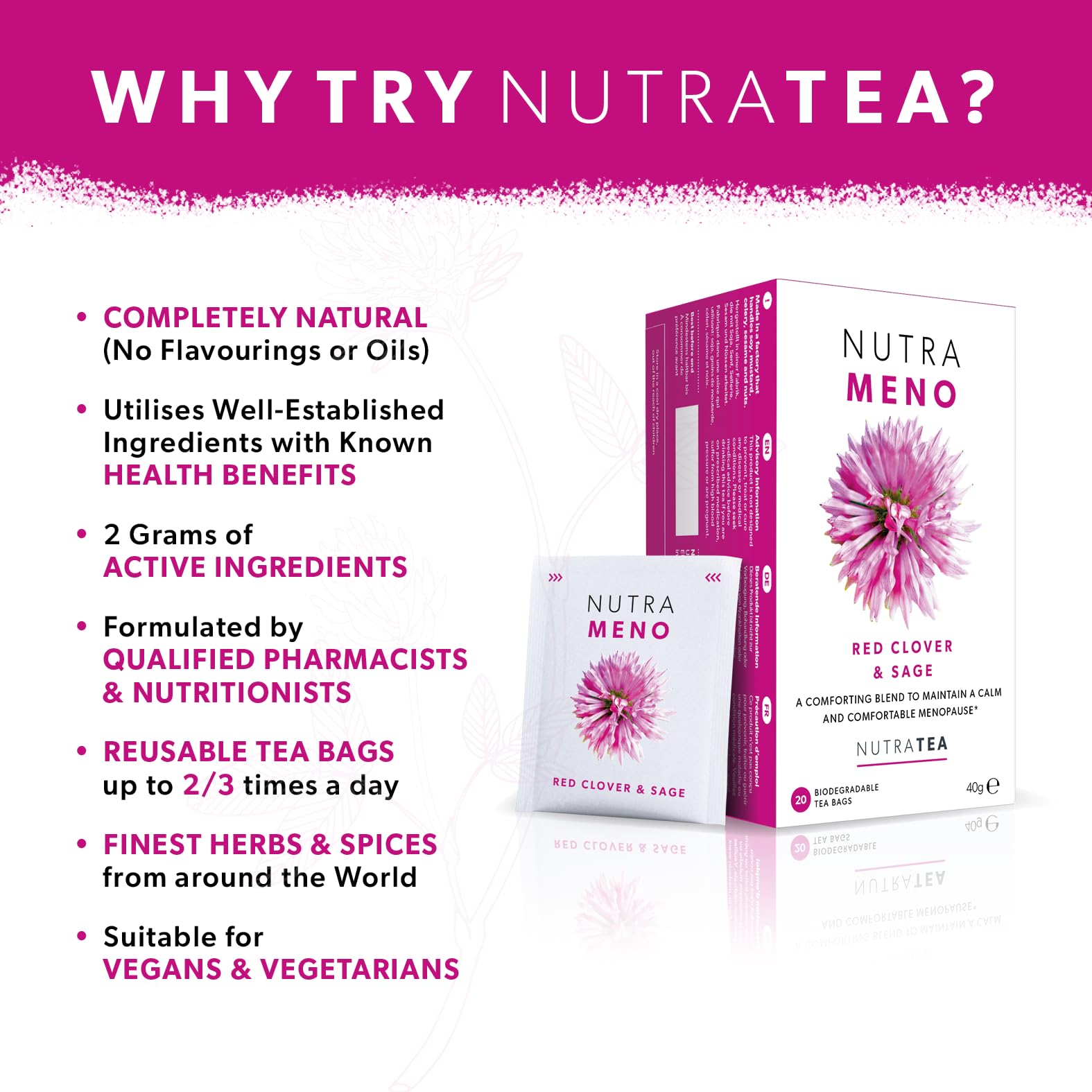 Nutra Tea herbal detox tea option