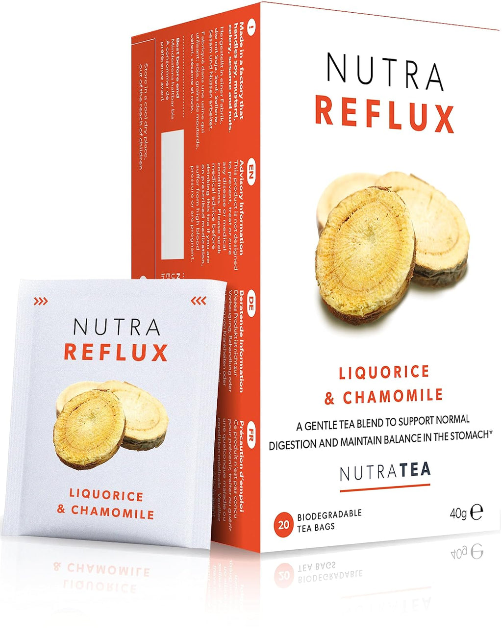 Nutra Tea herbal tea for digestion