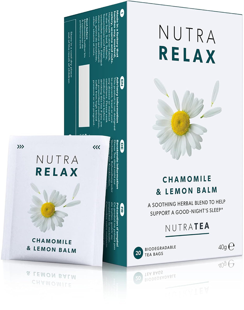 Nutra Tea herbal tea for relaxation